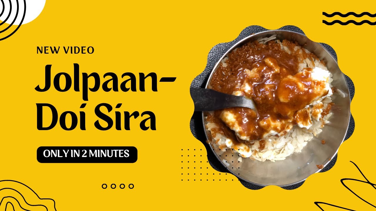 Jolpaan- Doi Sira/ Axomiya jolpan Sira-Doi/ Full preparation video ...