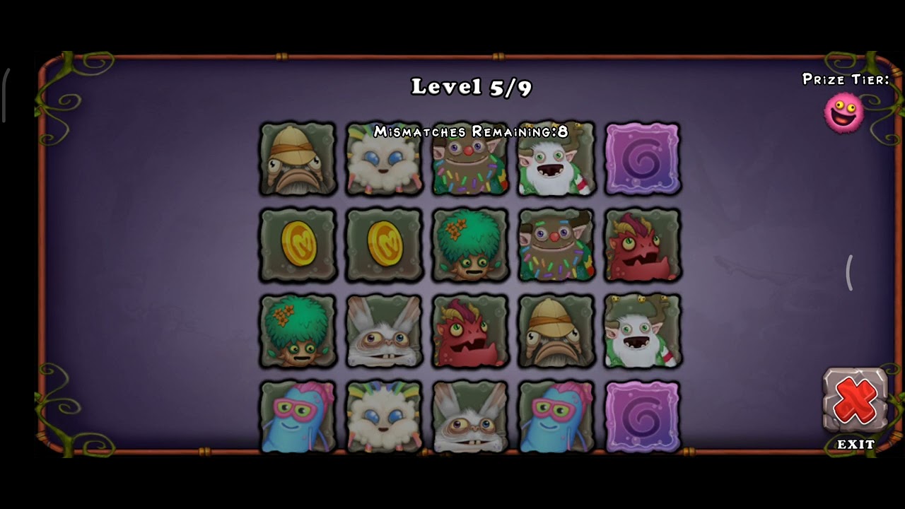 My Singing Monsters Memory Game (Seasonal Island) - YouTube