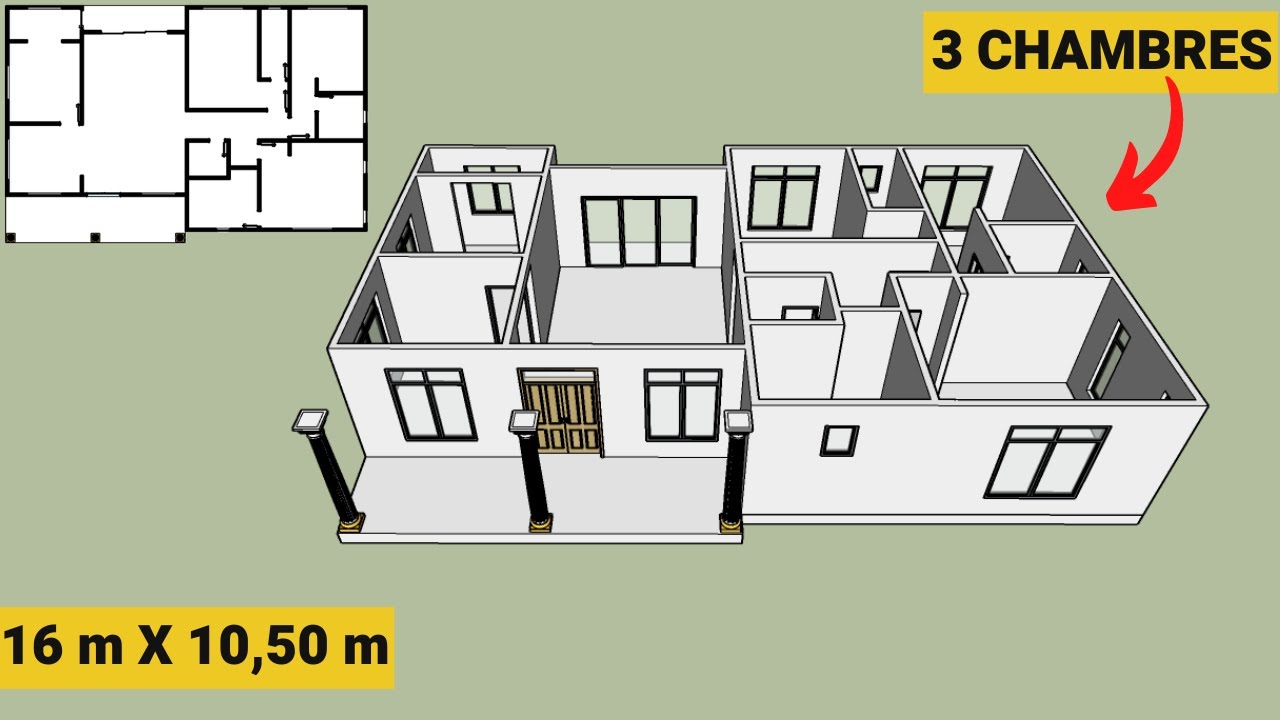 Plan De Maison Simple Modèles & Plans De Maisons Plain Pied