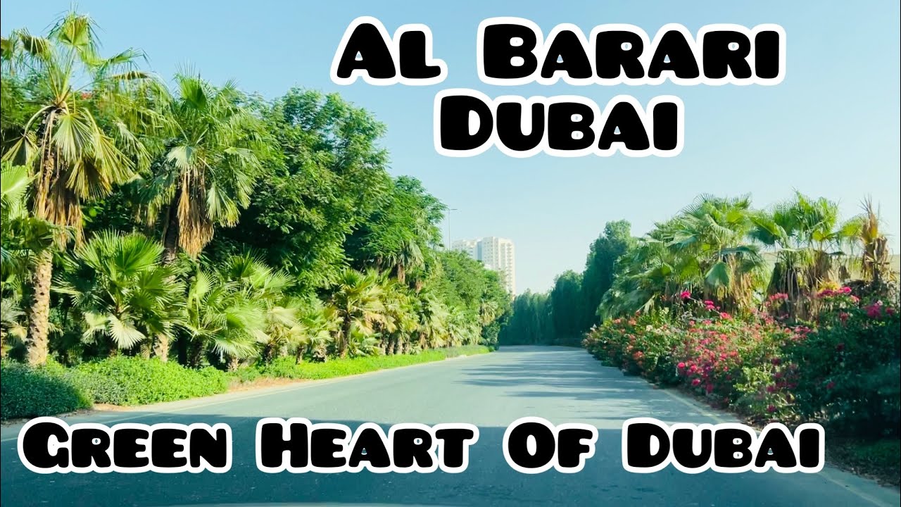 Al Barari Dubai || Drive Through Dense Green community || The Farm Al ...