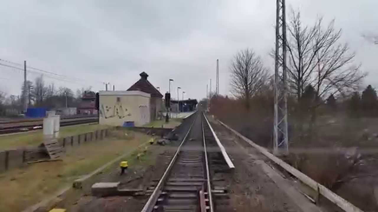 Führerstandsmitfahrt S-Bahn Berlin von Bernau nach Bornholmer Strasse ...