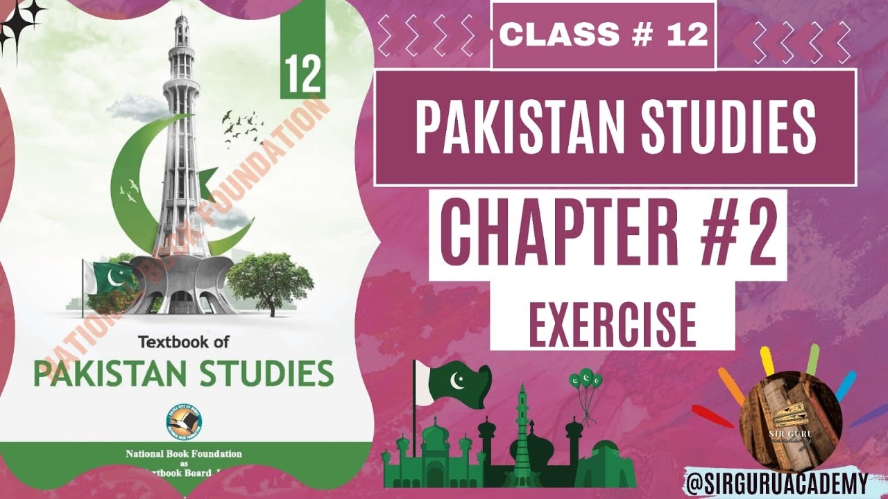 FBISE CLASS 12 PAKISTAN STUDIES New Book 2025 NBF Unit 2 POLITICAL ...