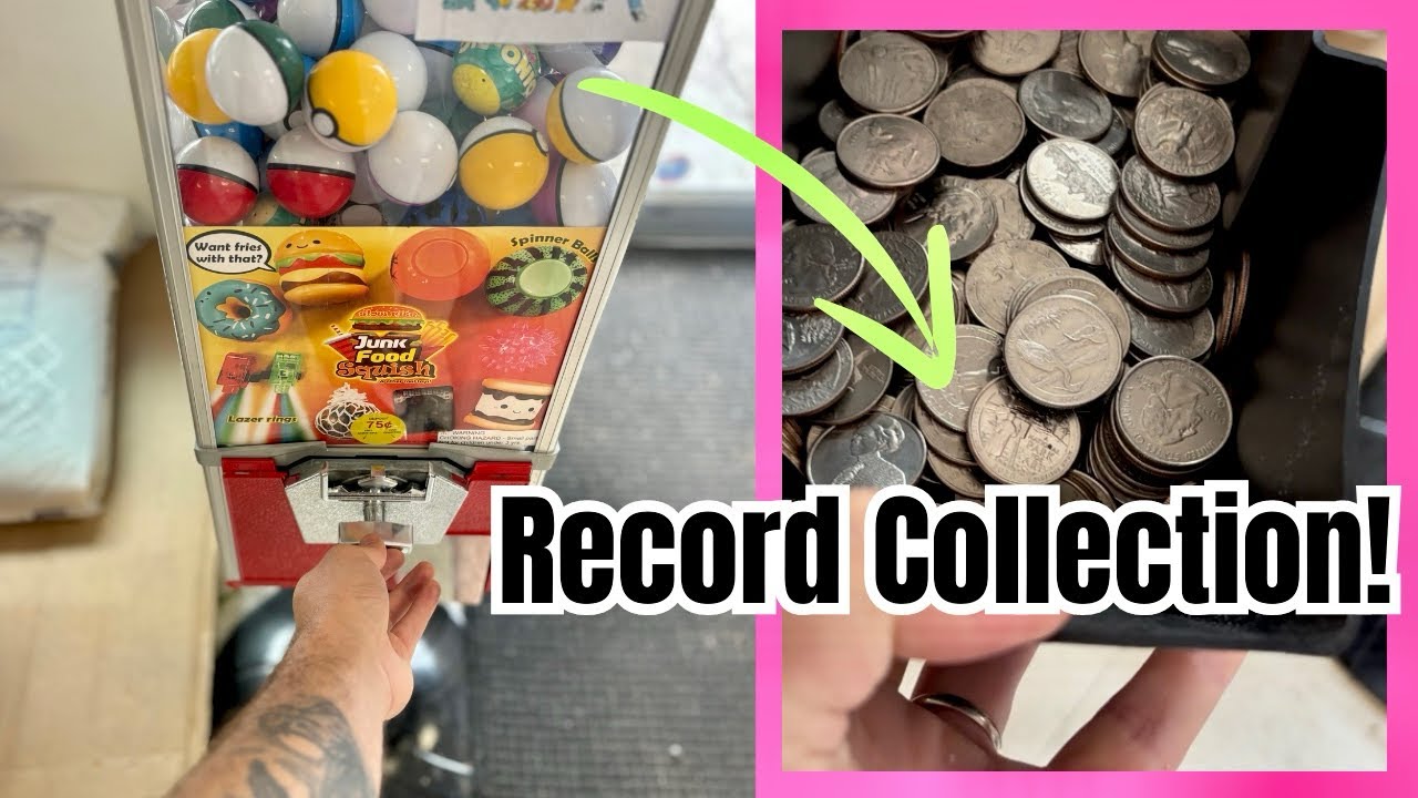 RECORD COLLECTION DAY!💰HEAVY QUARTER BUCKET! - Plus video store preview ...