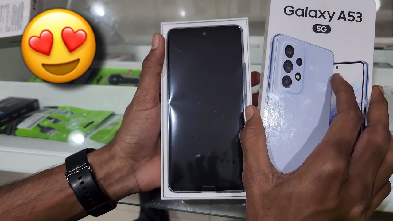Samsung galaxy A53 5G unboxing|| first look 🔥😍 - YouTube