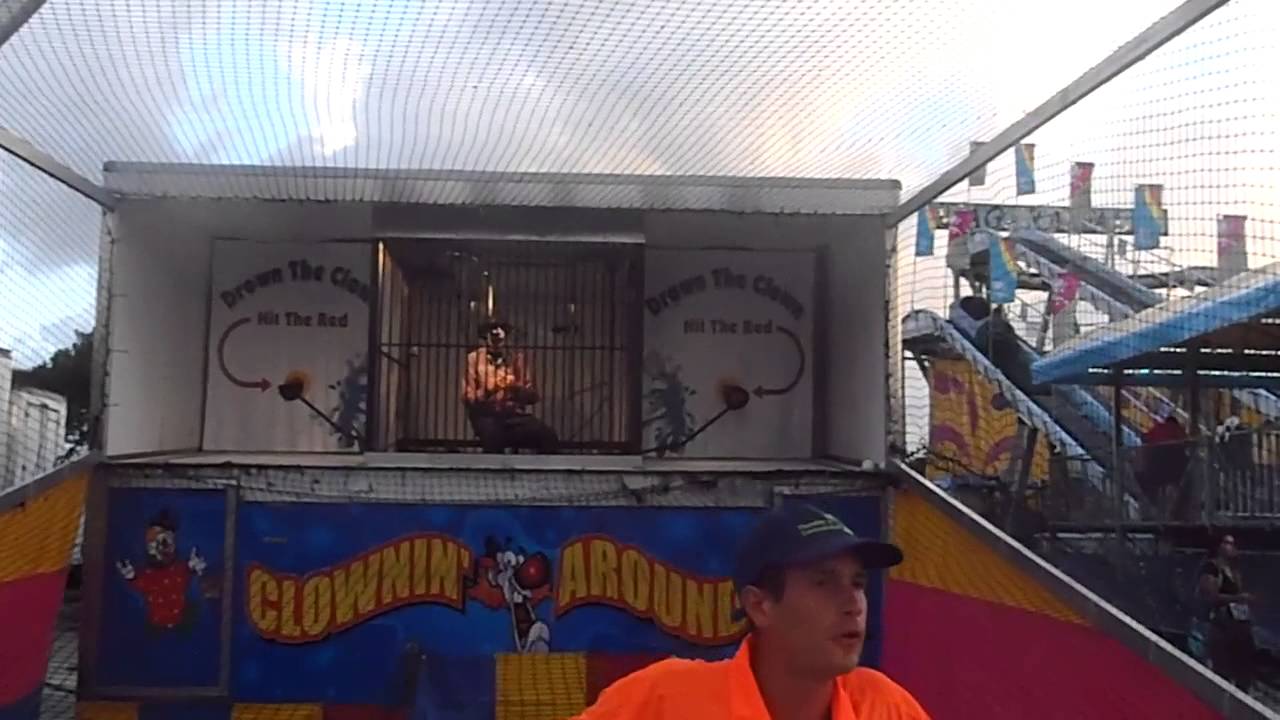 Dunk Tank Clown! - YouTube
