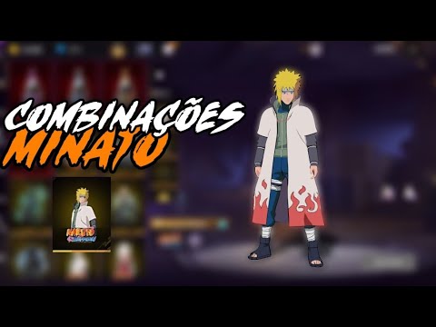 💛 AS MELHORES COMBINAÇÕES COM O MINATO NO FREE FIRE 😱 💛(Ficou lendário ...