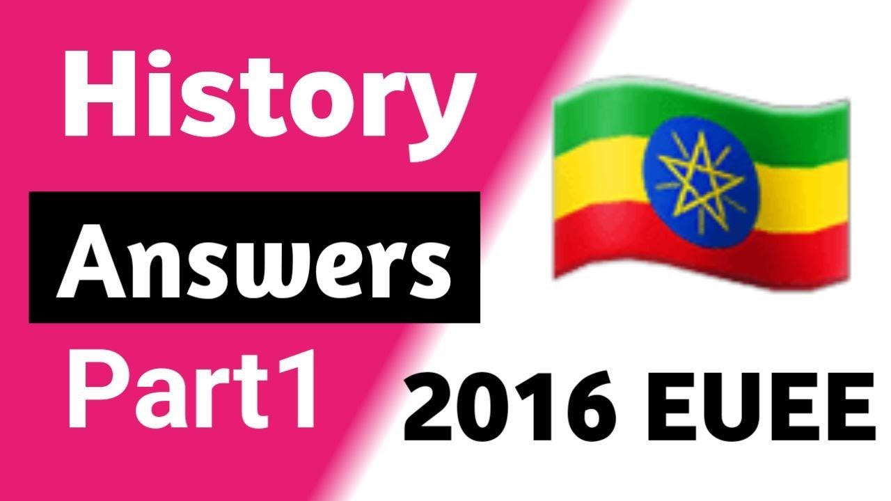 2016 History Social Entrance Examination Answers with Explanations part ...