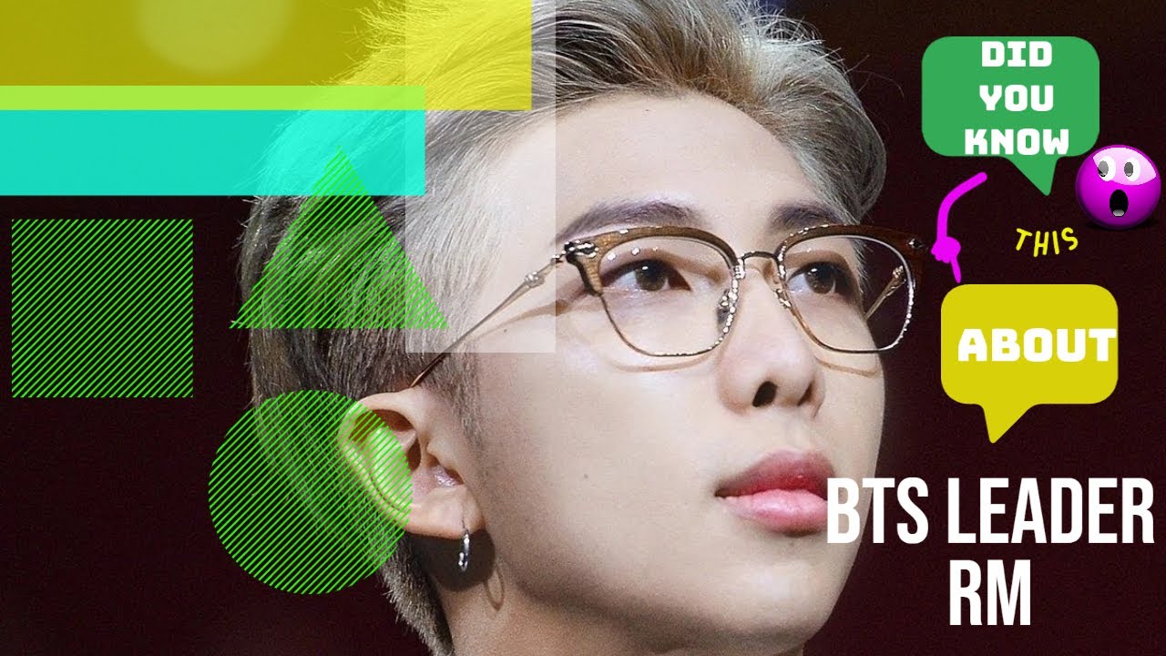 5 Facts About BTS Leader Kim Namjoon aka RM | Las Vegas | Grammy ...