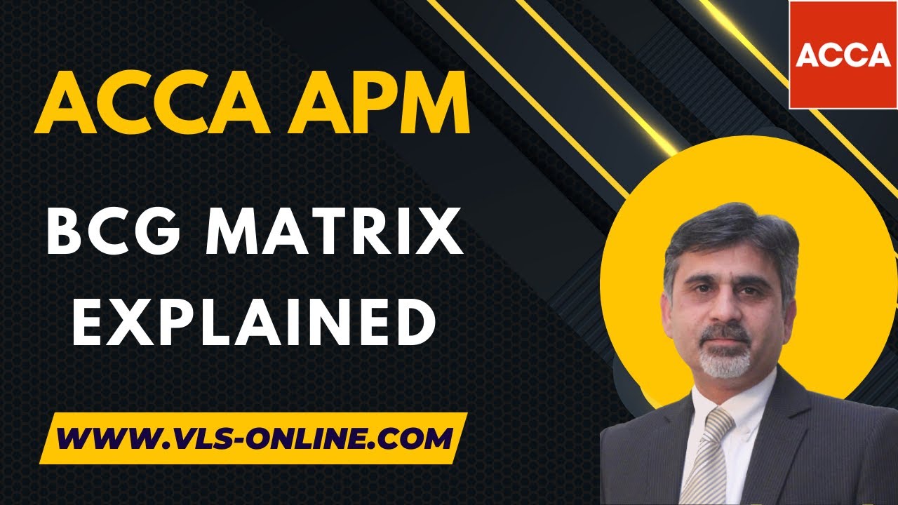 ACCA APM - BCG Matrix Explained | What is the BCG matrix in ACCA? - YouTube