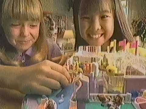 1997 Polly Pocket Magical Movin' Pollyville Mattel Toy Commercial