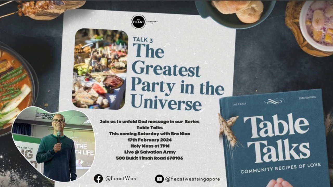 Table Talks | Talk 3: The Greatest Party in the Universe - YouTube