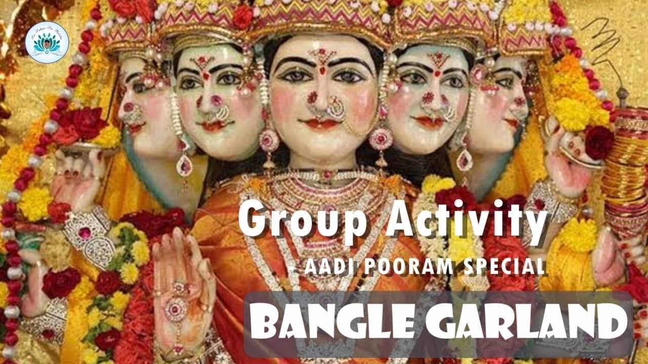 Sri Sathya Sai Balvikas | Group Activity | Art and Craft | Bangle ...