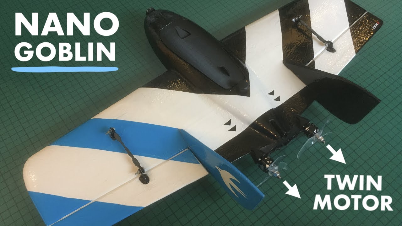 FPV - Twin Motor Fast Cruising - Nano Goblin - YouTube