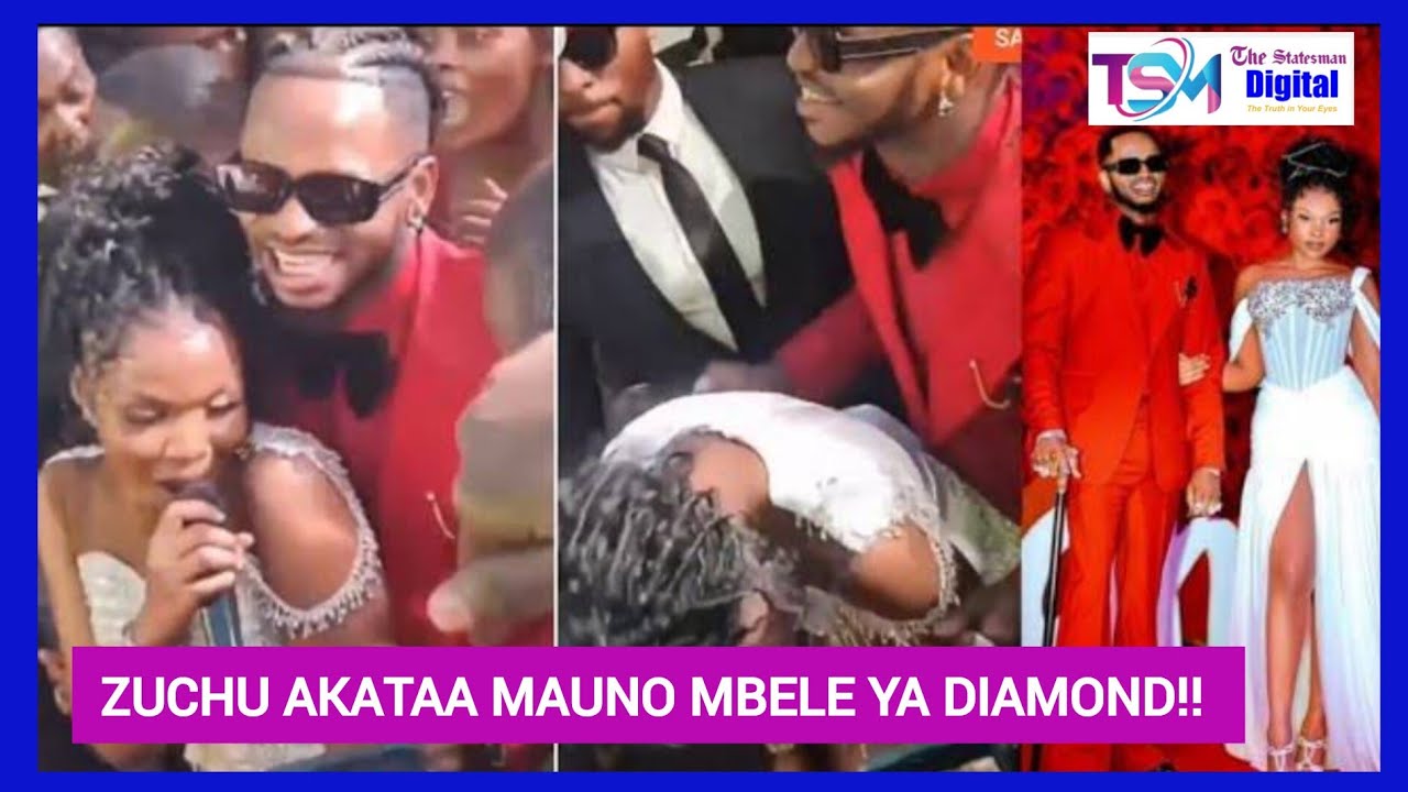 MAPENZI MATAMU: Tazama Zuchu AKIKATAA MAUNO Mbele ya Diamond Platnumz ...