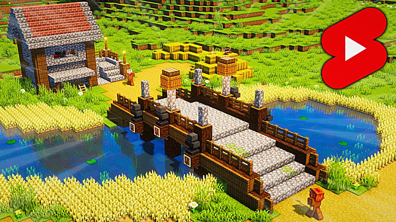 Small Rural Farm: Minecraft Timelapse - YouTube