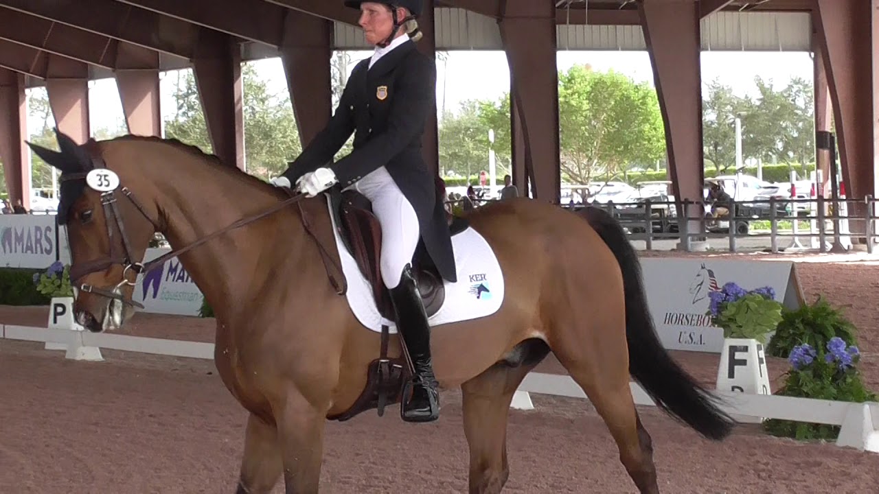 Liz Halliday Sharp & Deniro Z CCI 5 Star Dressage - YouTube