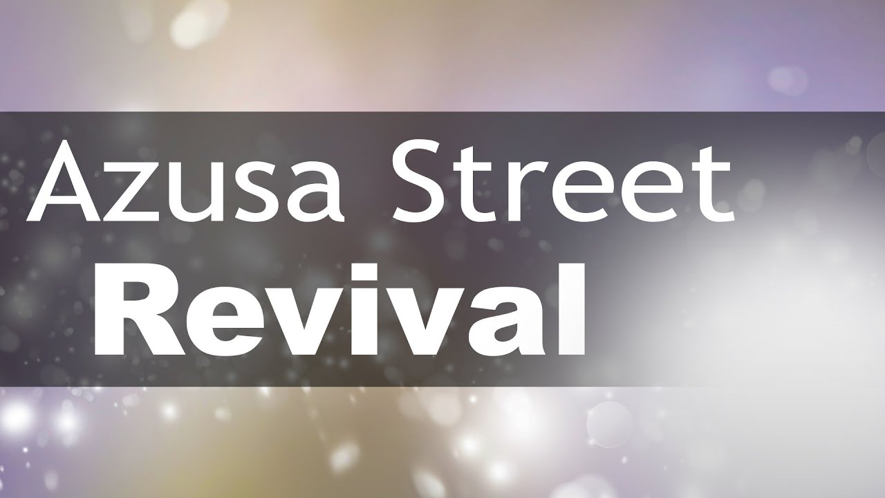 Azusa Street Revival | It's Supernatural with Sid Roth | Tommy Welchel ...
