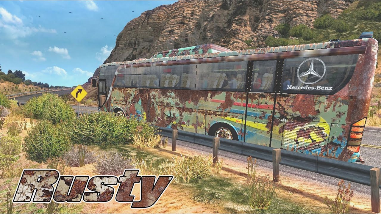 Rusty bus skin | ALS lawas berkarat Old Setra | Livery bussid. - YouTube