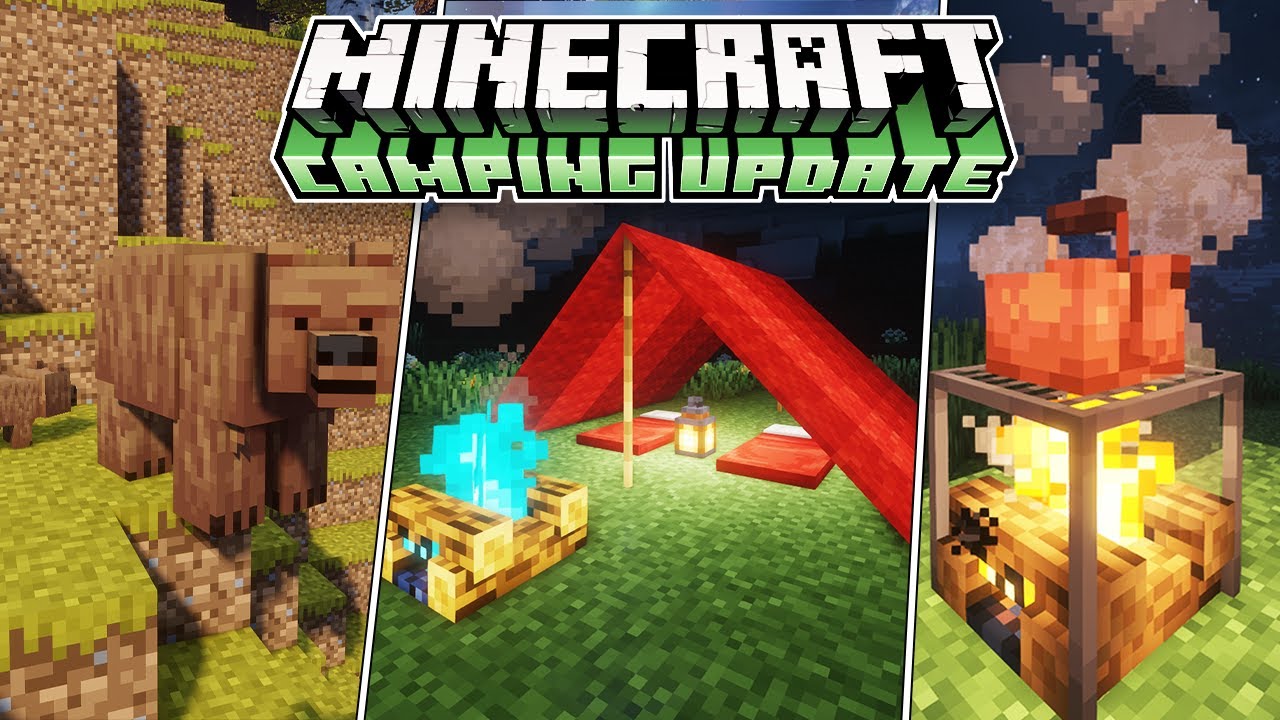 I Gave Minecraft A Camping Update With Mods! (Forge & Fabric) - YouTube