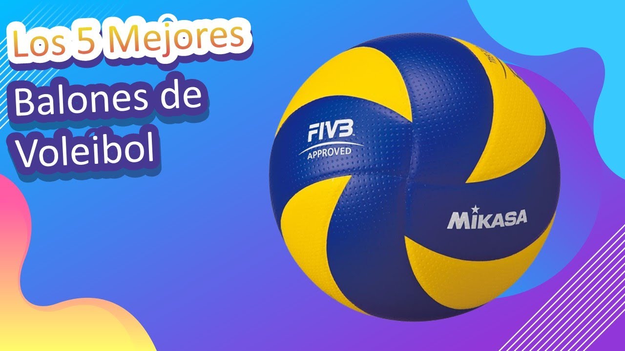 Los 5 Mejores Balones de Voleibol 2023 - YouTube