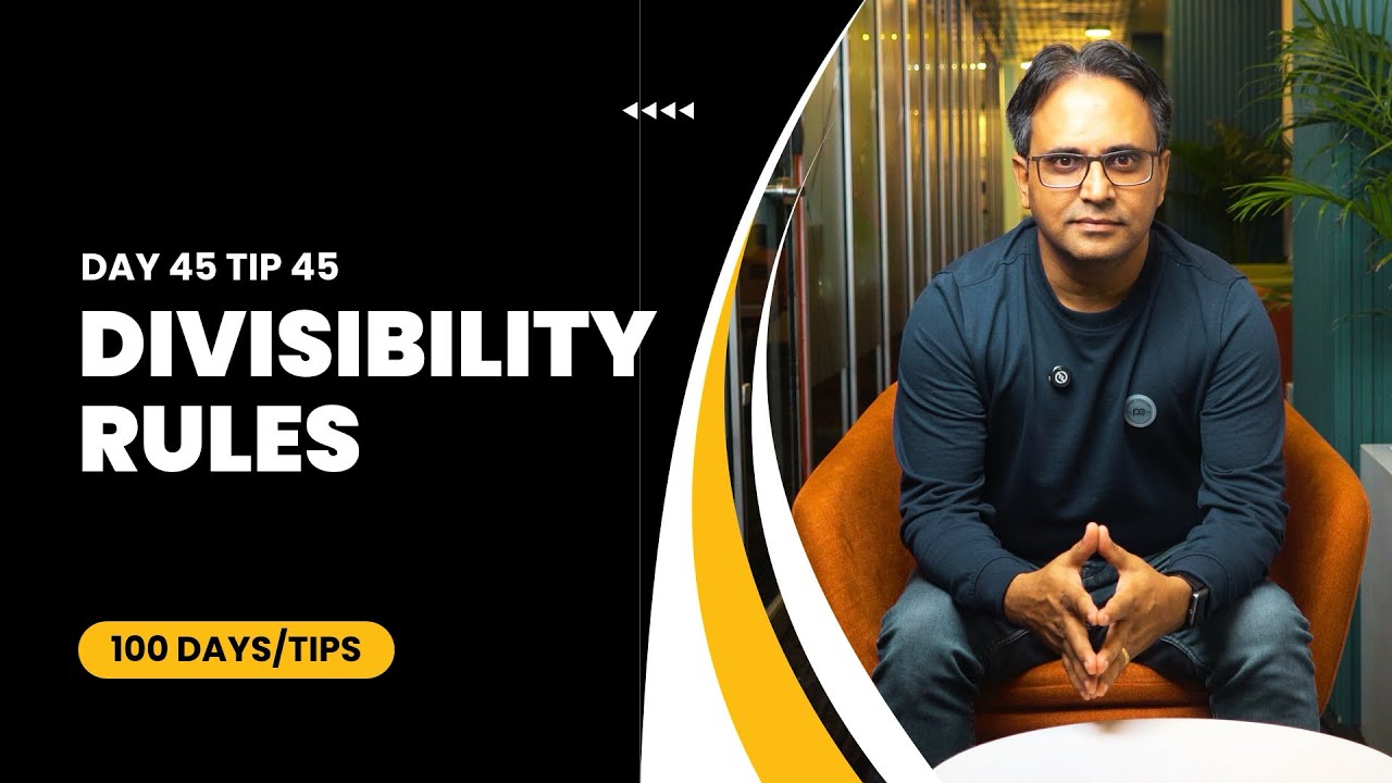 Divisibility Rules: Day 45 Tip 45 - YouTube