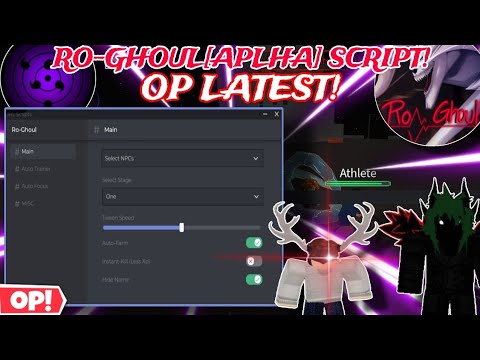 Ro-Ghoul[Aplha] Script/hack🔥 AutoFarm Selected Mobs(Multiple Farm😎 ...