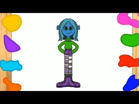 How to draw Ruby Gillman | Teenage Kraken | - YouTube