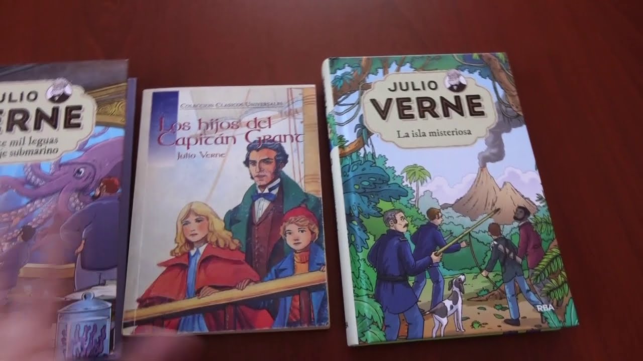 ¿LIBROS para empezar a leer a Julio Verne? Reseña - YouTube