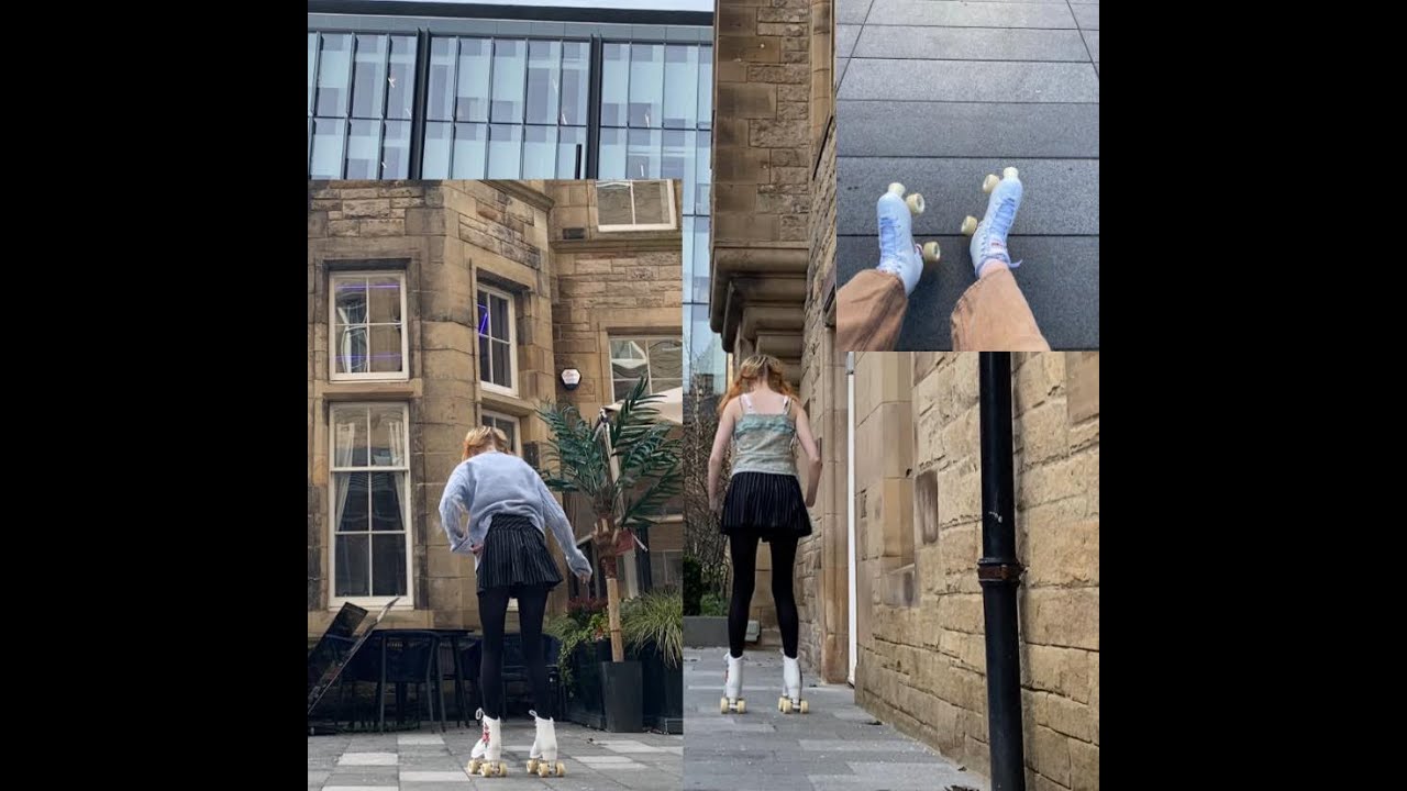 Roller Skating progress - YouTube