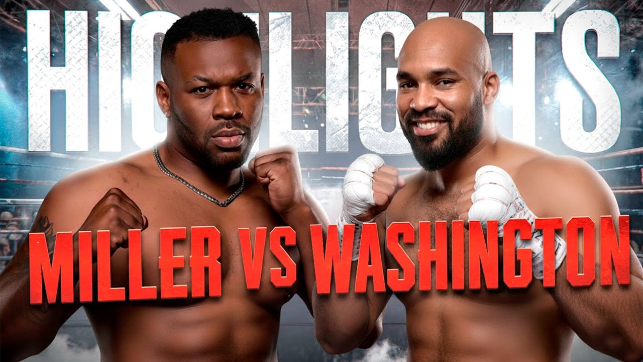Heavyweight Boxing! Jarrell Miller (USA) vs Gerald Washington (USA ...