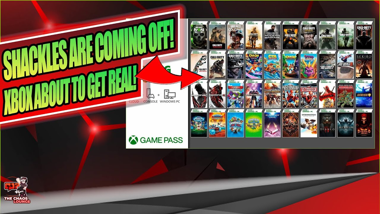 Where are the ABK Games on Game Pass? The Shackles are coming OFF ...