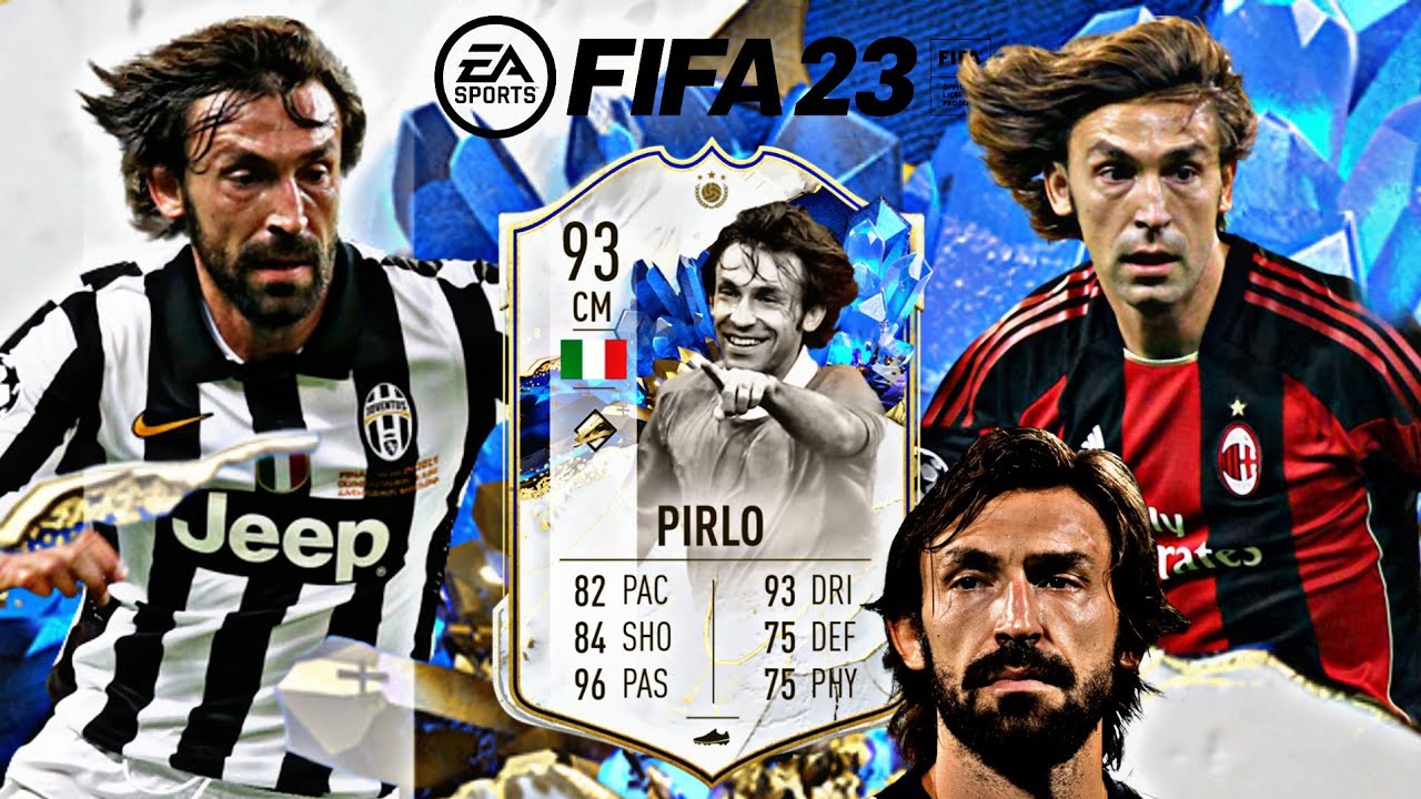 THE MIDFIELD MAGICIAN 🧙‍♂️🇮🇹!!! TOTY ICON ANDREA PIRLO PLAYER REVIEW ...