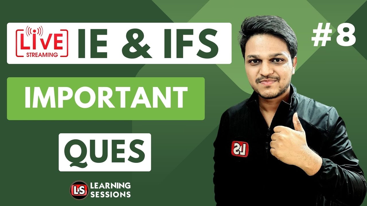 JAIIB IEIFS Previous Year Questions #8 | Indian Economy - YouTube