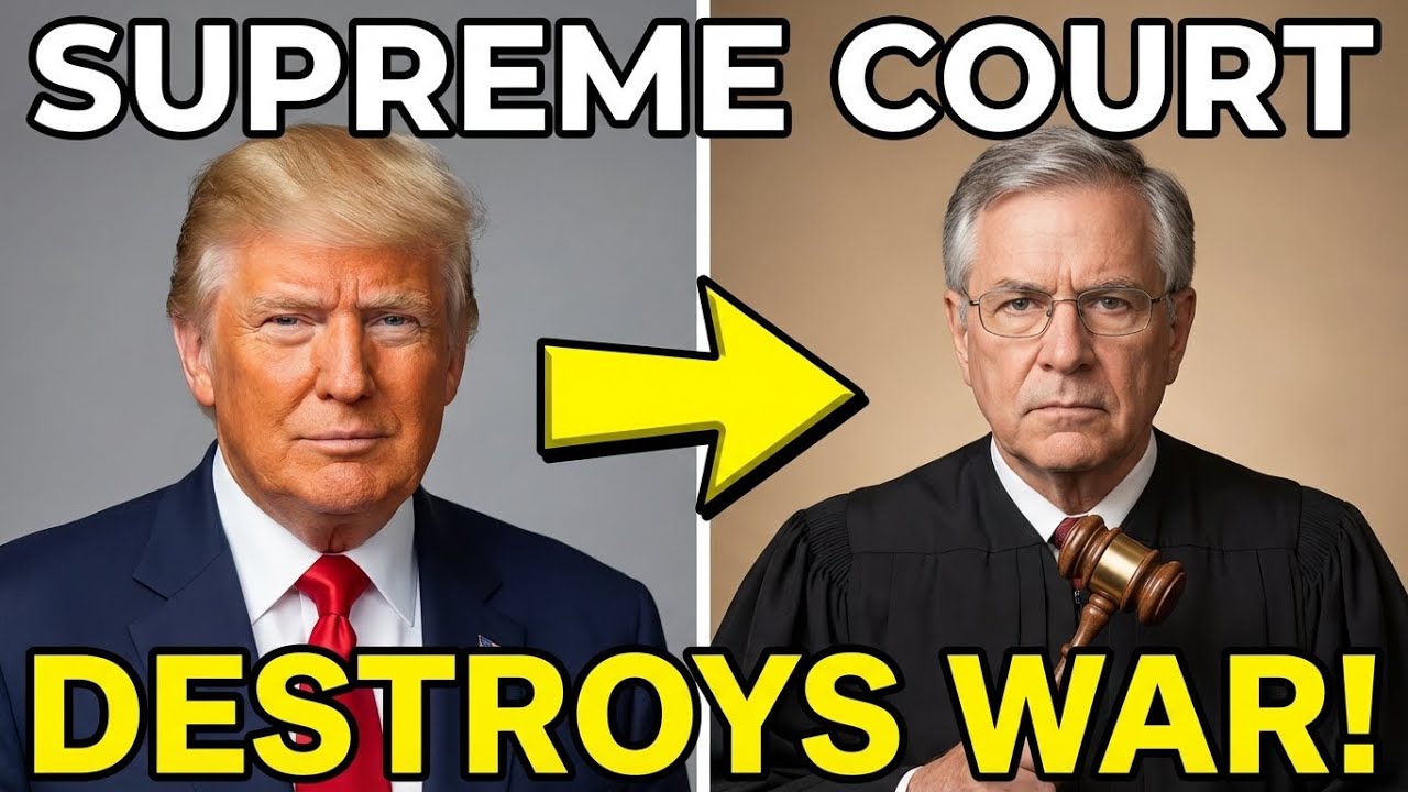 Supreme Court DESTROYS Trump Venezuela War in SHOCKING Last Second ...