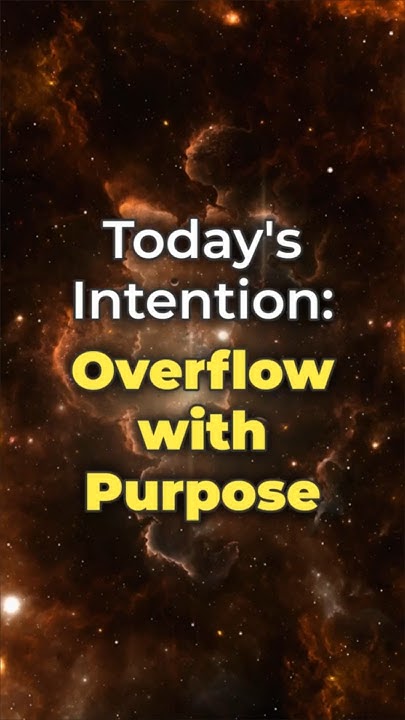 LIFE of MEANING | Overflow with Purpose | Why It's Bigger Than You ...