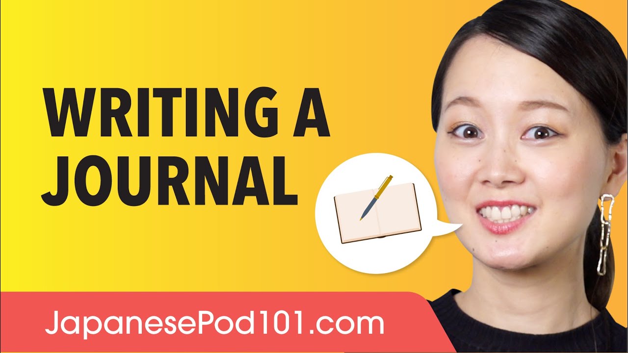 Writing a Journal in Japanese - Japanese Conversational Phrases - YouTube
