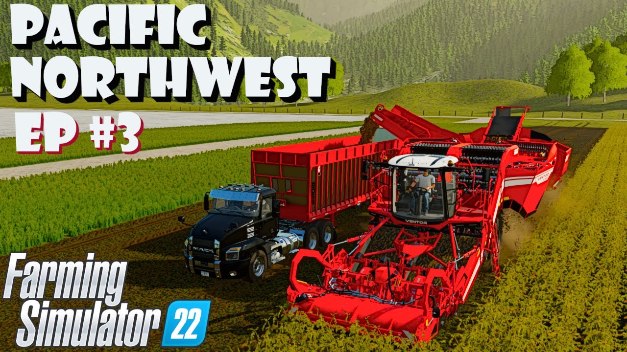WHY DID I TAKE THIS POTATO CONTRACT? PACIFIC NORTHWEST 22 FS22 - YouTube