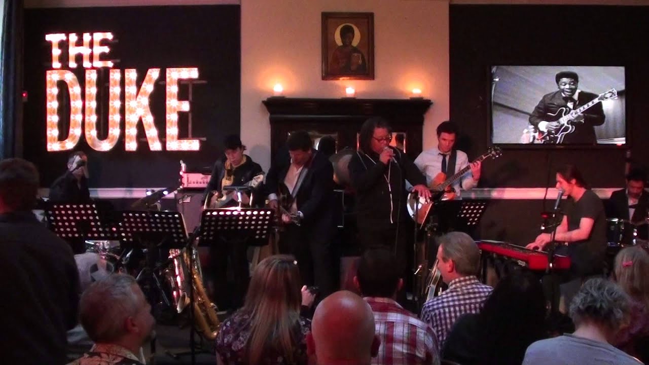 Noel McCalla at BB King Tribute at The Duke of Cumberland in Whitstable ...