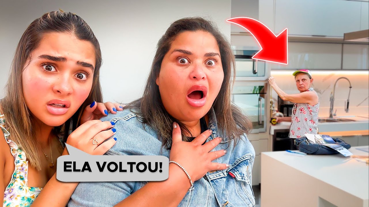 RYAN E LORRAYNE ESTÃO CORRENDO PERIGO - A VELHA ESTRANHA VOLTOU !!! - YouTube