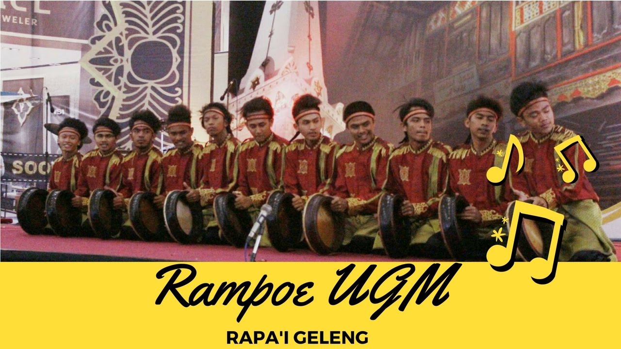 Rampoe UGM - Pesona Aceh di Jogja (Rapa'i Geleng) - YouTube