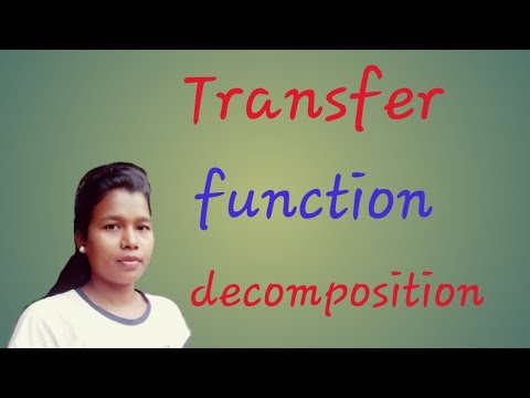 Transfer function decomposition. - YouTube
