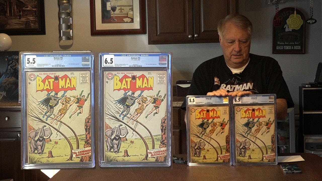 Golden Age Batman 93 CGC 5.5 upgraded to CGC 6.5 - YouTube