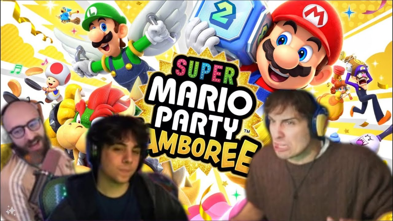 MARIO PARTY TRA BLUR MARZA E MANUUXO - YouTube