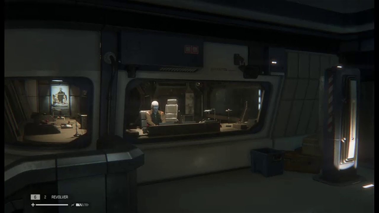 Alien: Isolation [part 6] - Robot Creature Thing - YouTube