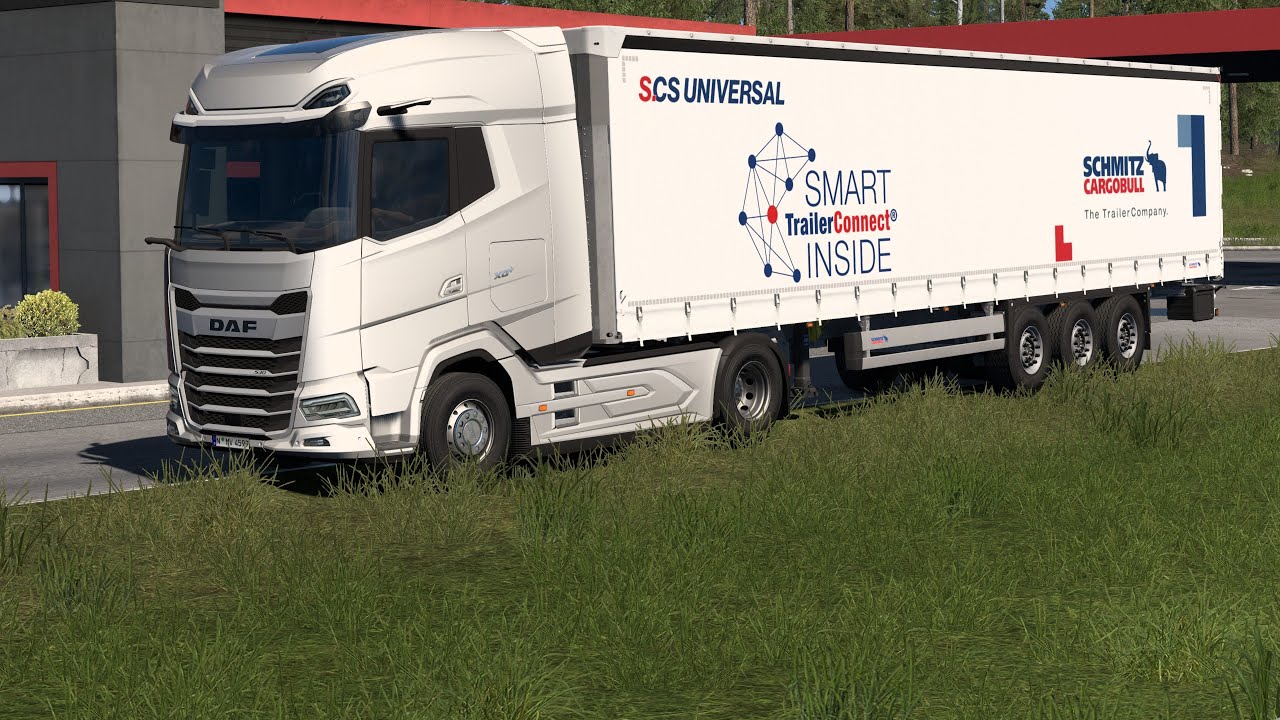 ETS 2 - Using the Schmitz S.CS Universal Trailer to Transport Milk Part ...