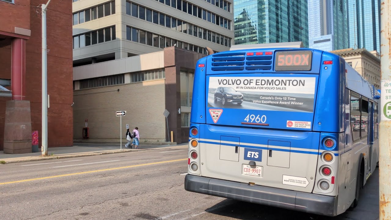 ETS Bus 2019/20 New Flyer XD60 #4960 On 500X Downtown Express - YouTube