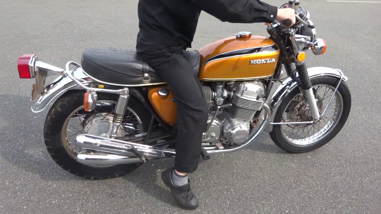 CB750K5 走行 - YouTube