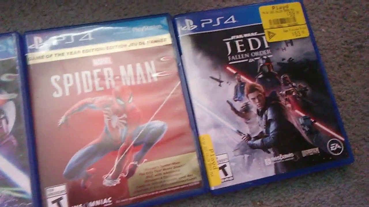 my ps4 games and Nintendo switch games - YouTube