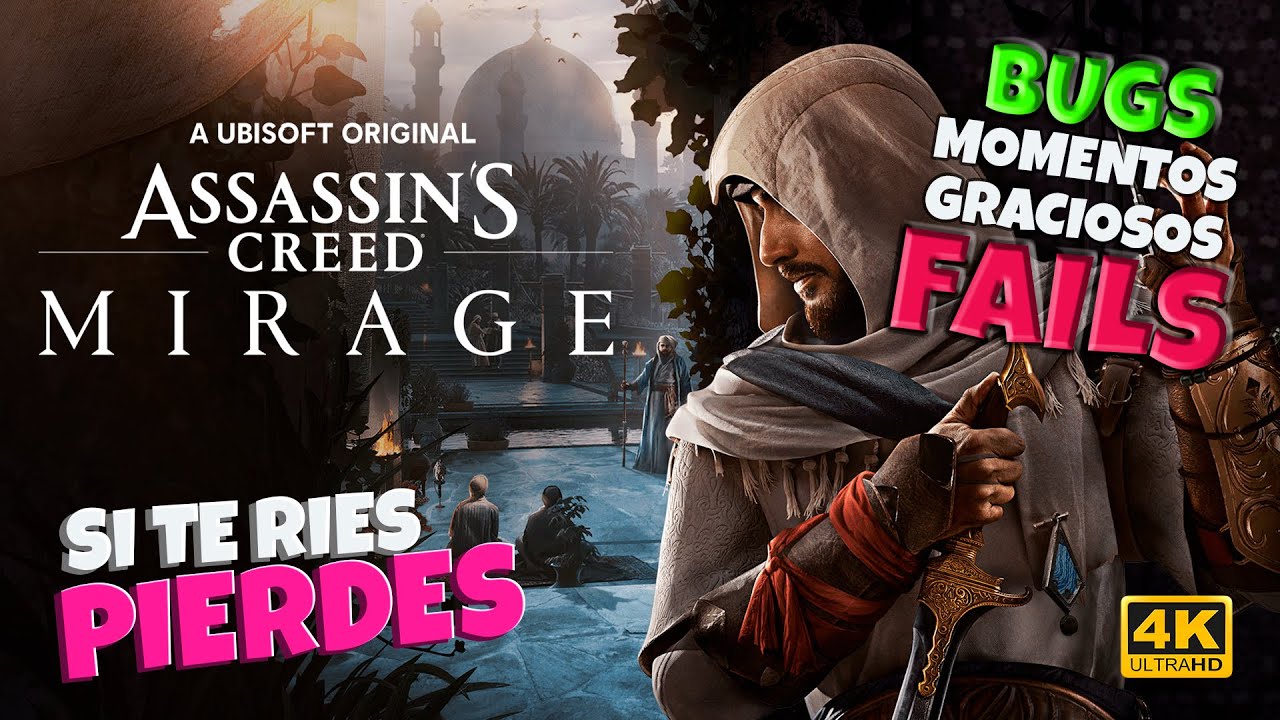 FAILS MEMES y MEJORES MOMENTOS ASSASSIN'S CREED MIRAGE | SI TE RÍES PIERDES - YouTube