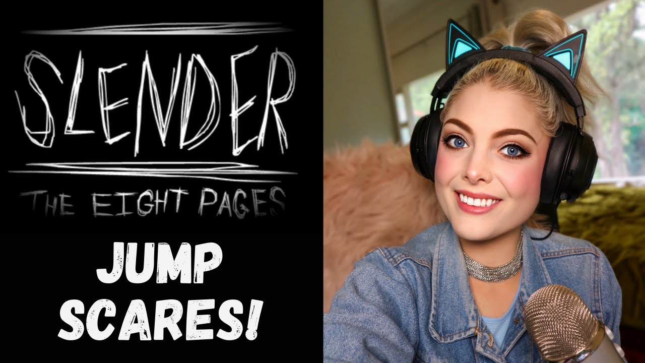 SLENDER JUMP SCARE COMPILATION! - YouTube